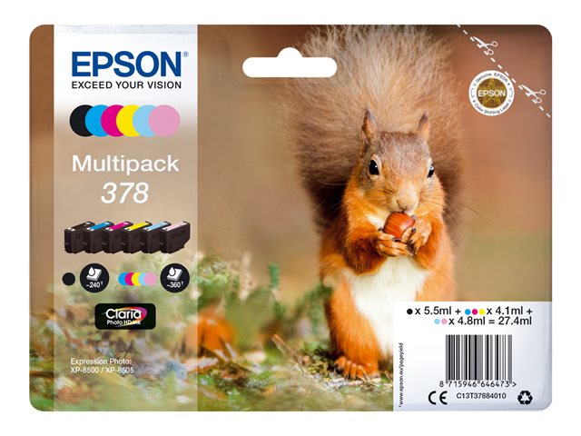 Epson 378 multipack 6-väriä | Triosoft Oy
