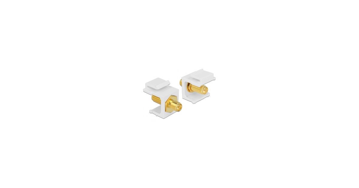 Delock Keystone module RP-SMA female > RP-SMA female | Triosoft Oy