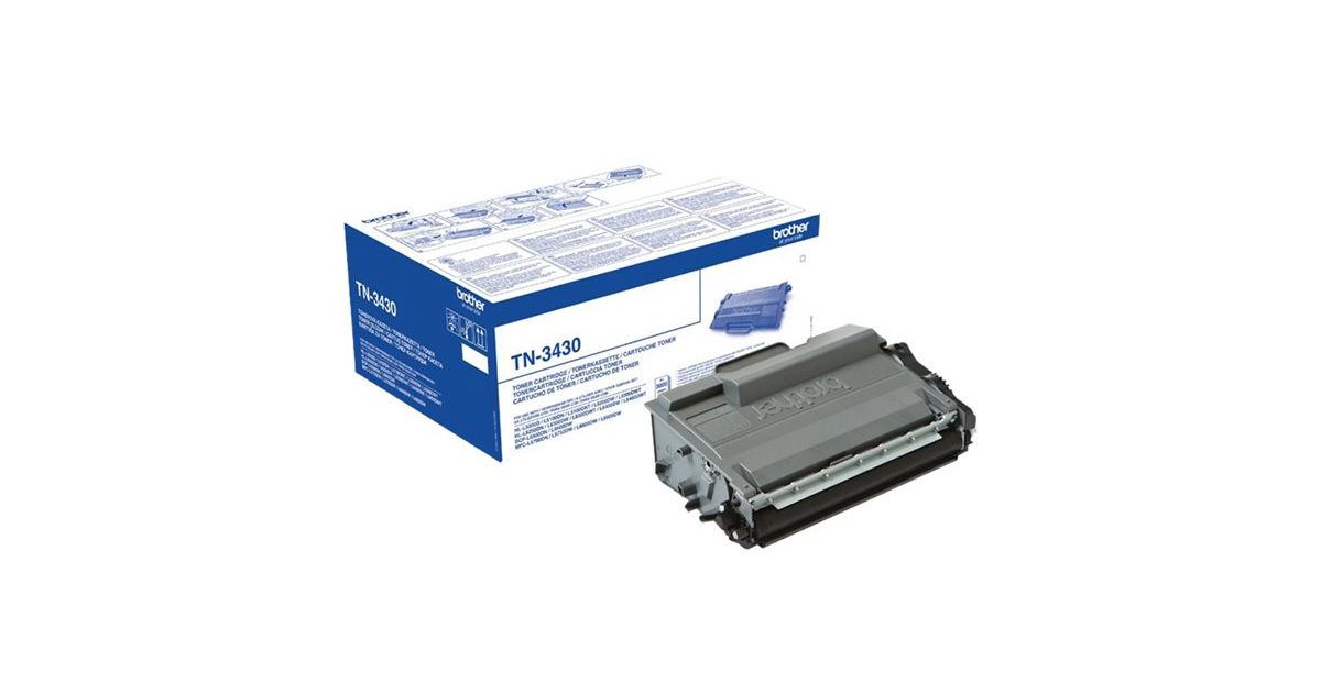 Brother TN-3430 musta laserkasetti | Triosoft Oy