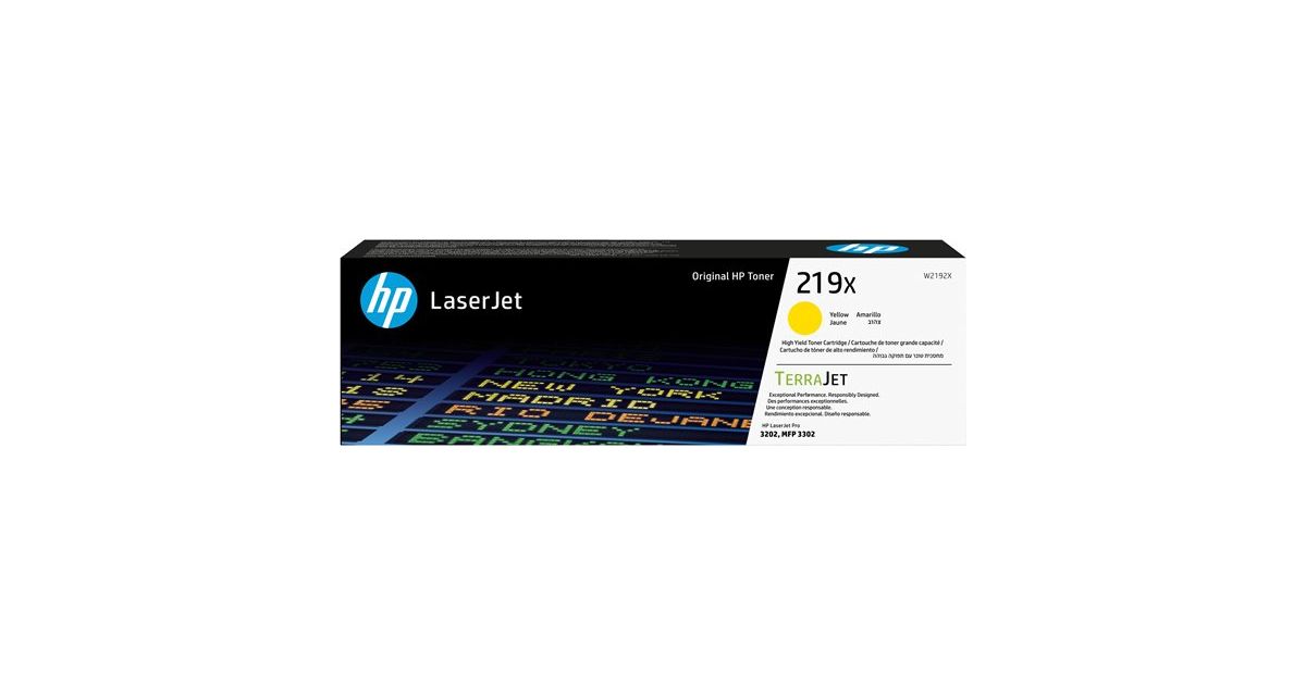 HP 219X keltainen laserkasetti | Triosoft Oy