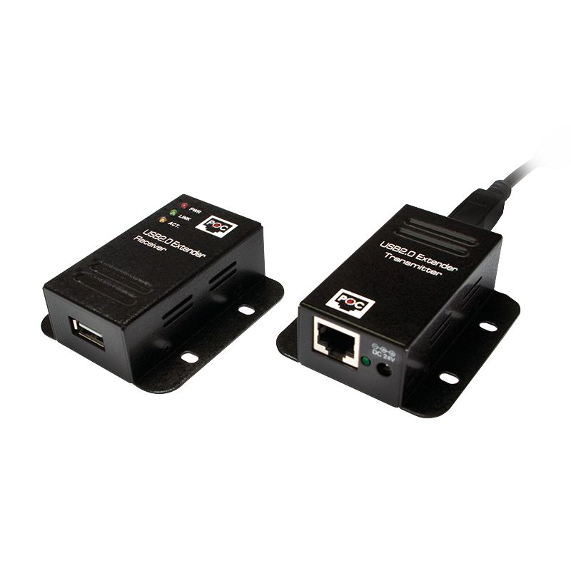 USB 2 0 Cat 5 Cat 6 extender Jopa 50 M 1 porttinen PoE Triosoft Oy USB 2 0 Cat 5 Cat 6 extender Jopa 50 M 1 porttinen PoE Triosoft Oy
